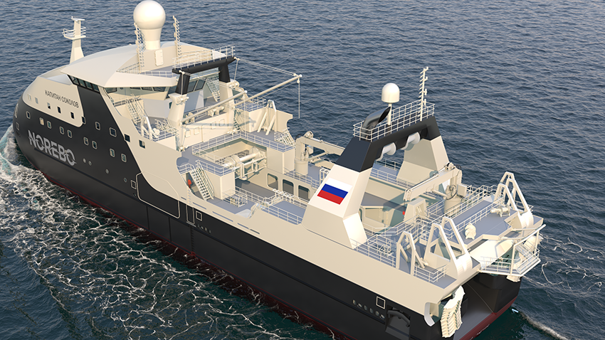 Complete Winch Solutions for 6 Russian trawlers - Naust Marine