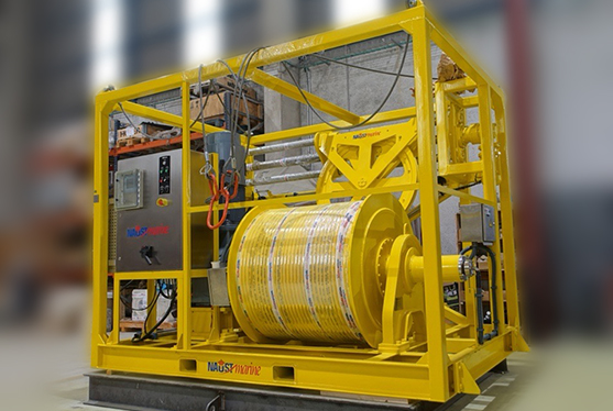 New Naust Marine Umbilical Winch for MJR Power & Automation - Naust Marine